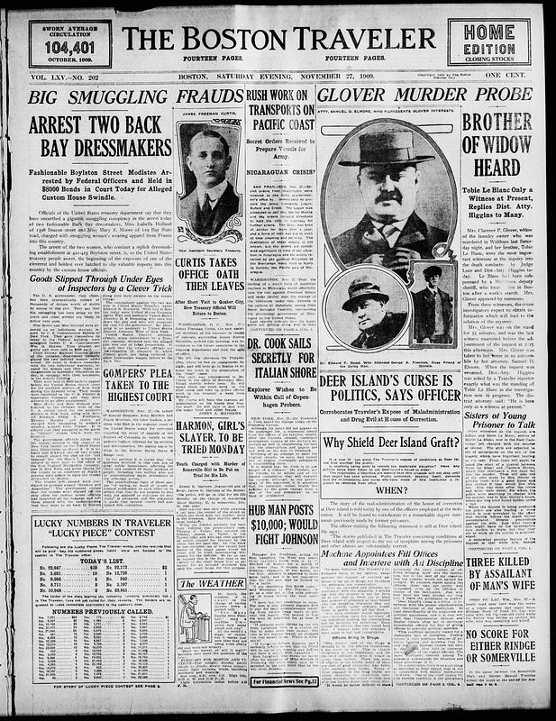 The Boston Traveler. November 27, 1909 - Digital Commonwealth