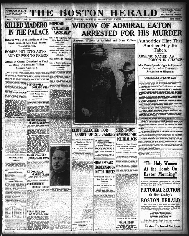 The Boston Herald. March 21, 1913 - Digital Commonwealth