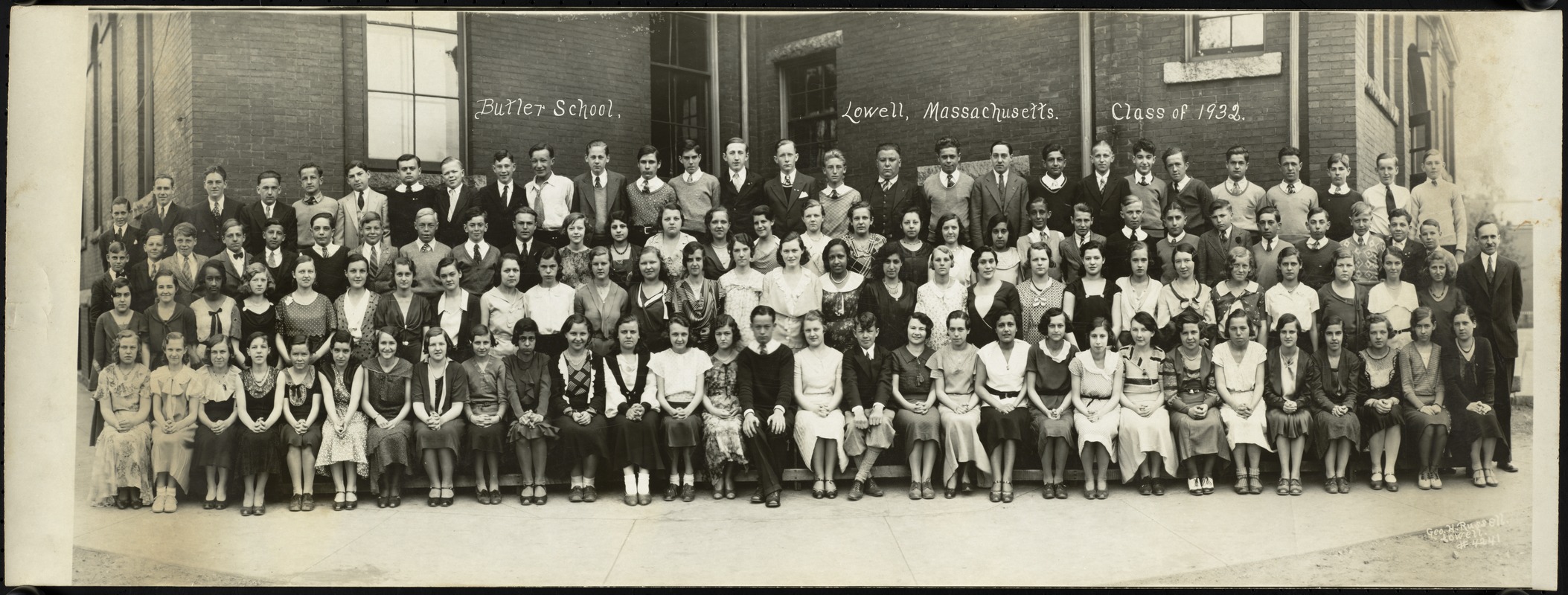 Butler (Benjamin) Junior School, Class of 1932, Lowell, MA - Digital ...