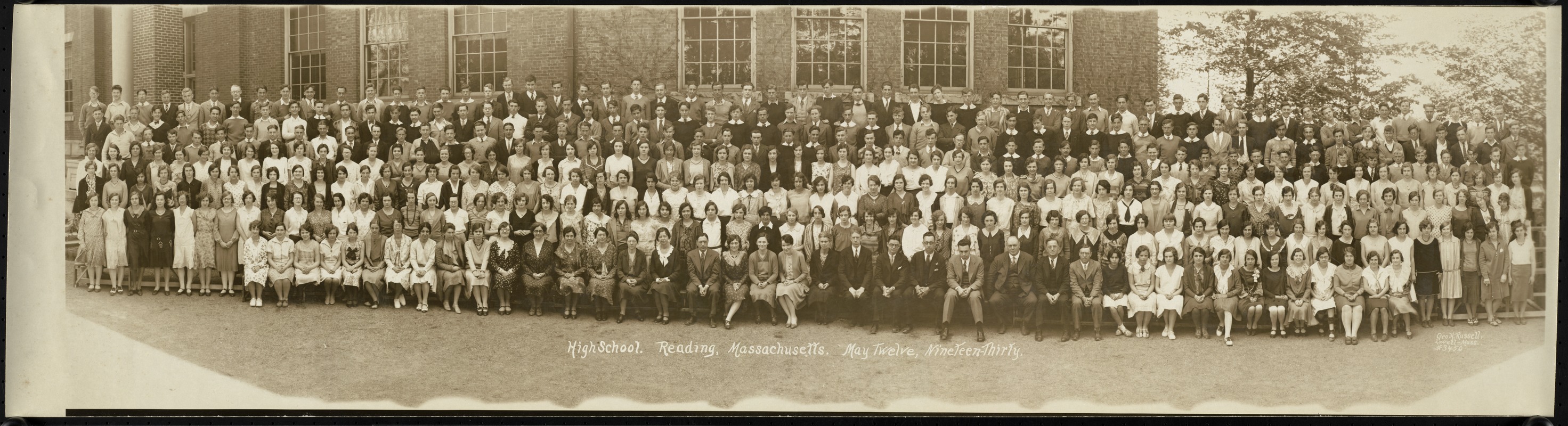 Reading High School, Class of 1930, Reading, MA - Digital Commonwealth