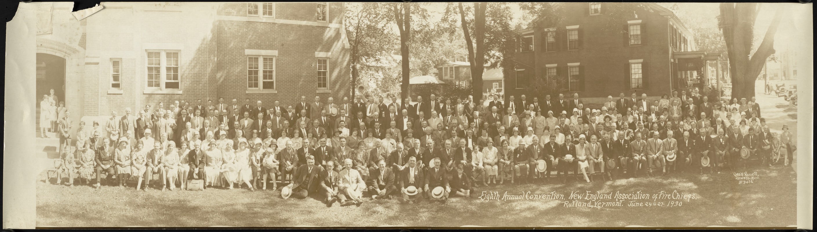 New England Association of Fire Chiefs, 8th Annual Convention, Rutland ...