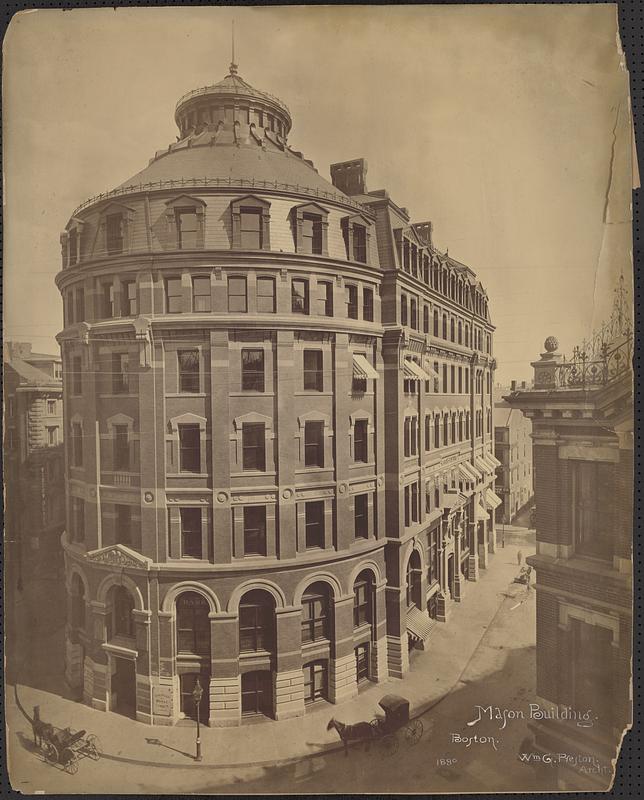 Mason Building, Boston, Wm. G. Preston, archt. - Digital Commonwealth