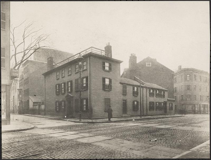 Tremont & Hollis St., Tea Party house - Digital Commonwealth