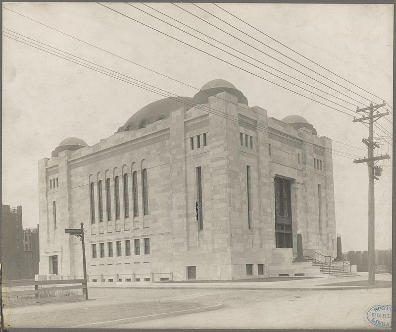 Temple Adath Israel, architect- C. H. Blackall - Digital Commonwealth