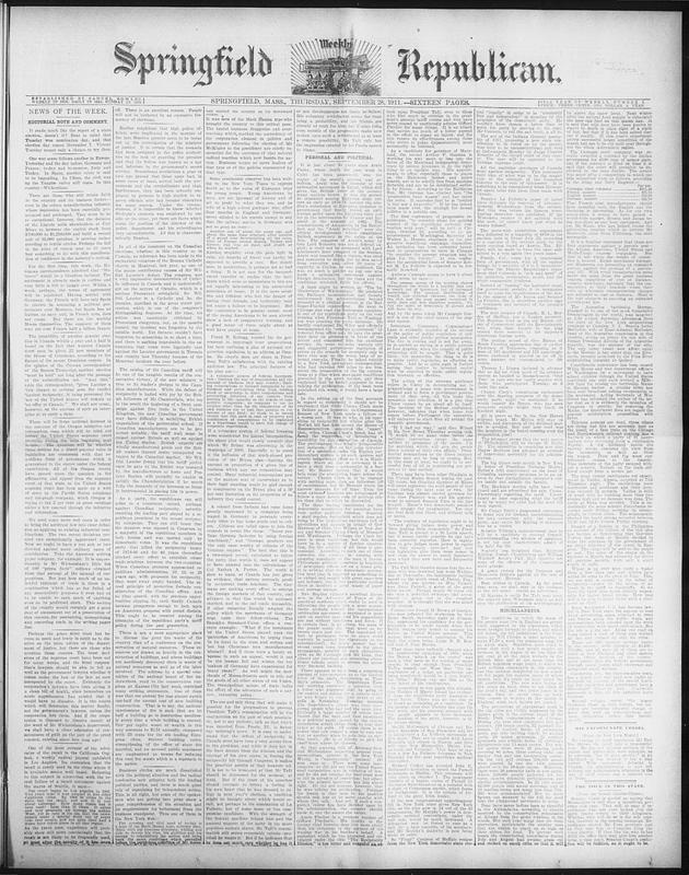 Springfield Weekly Republican - Digital Commonwealth