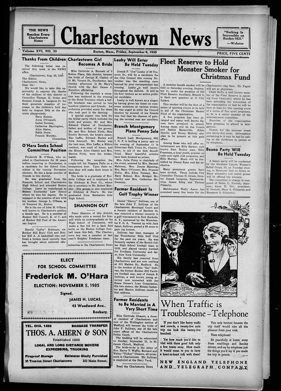 The Charlestown News. September 06, 1935 - Digital Commonwealth