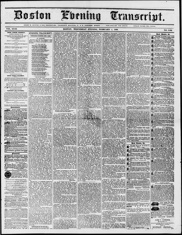 Boston Evening Transcript - Digital Commonwealth
