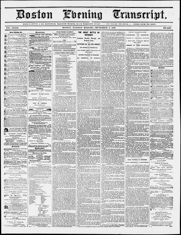 Boston Evening Transcript - Digital Commonwealth