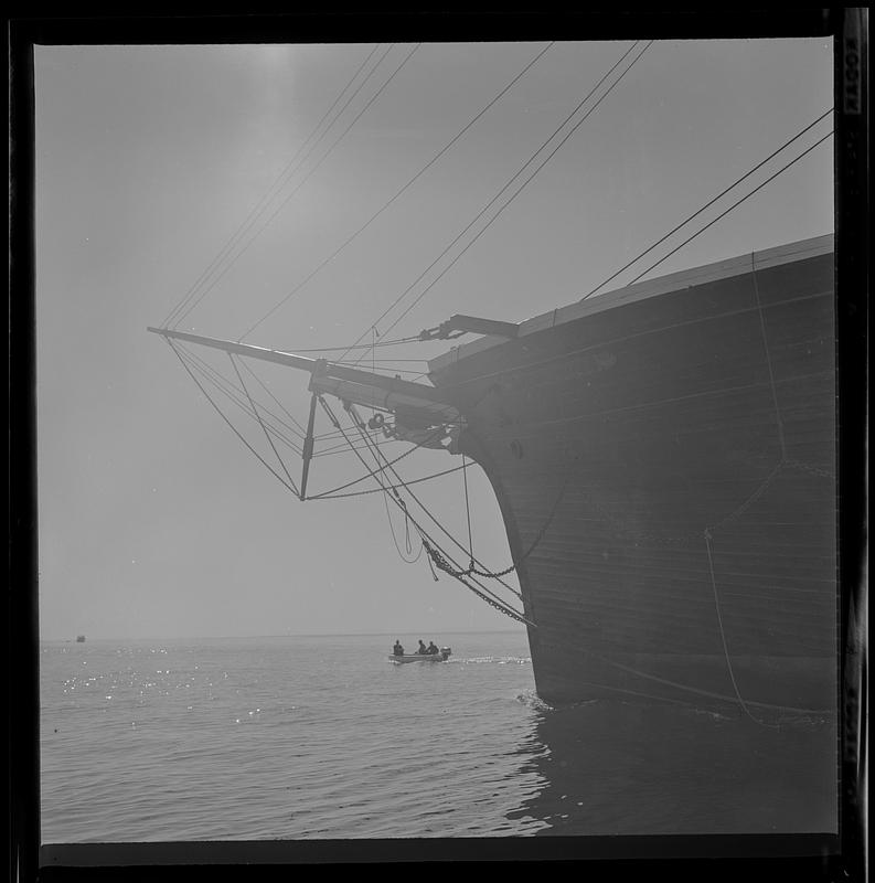 Clipper ship replica Flying Cloud - Digital Commonwealth