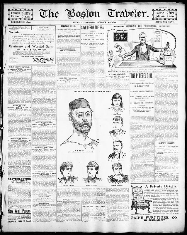 The Boston Traveler. October 29, 1895 - Digital Commonwealth
