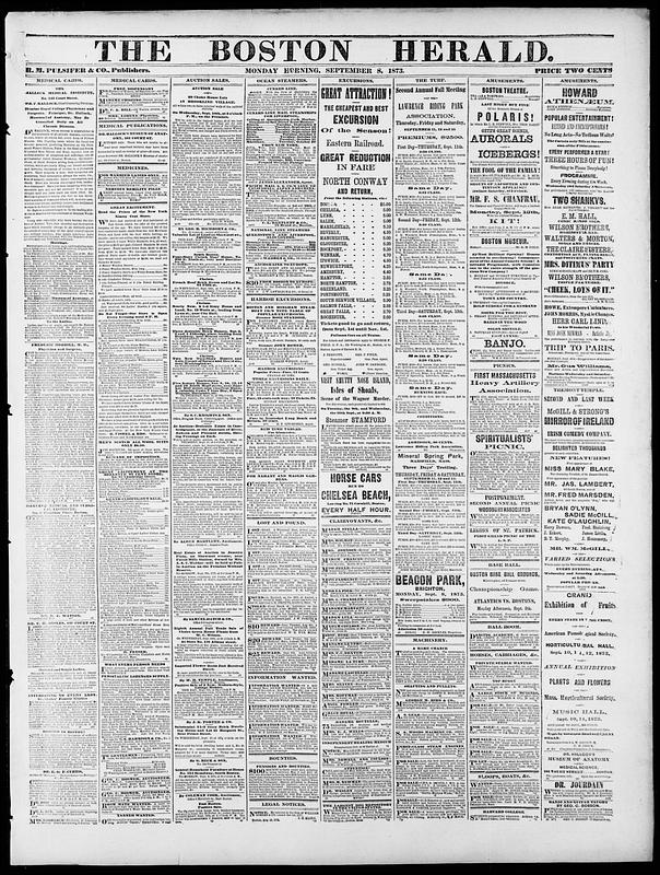 The Boston Herald. September 08, 1873 - Digital Commonwealth