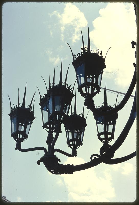 Lanterns, Boston Public Library - Digital Commonwealth