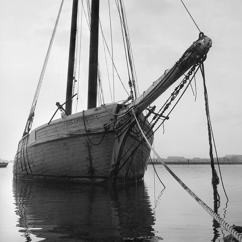 Schooner vessel Alice Wentworth, Cape Cod, Woods Hole, Falmouth, MA ...