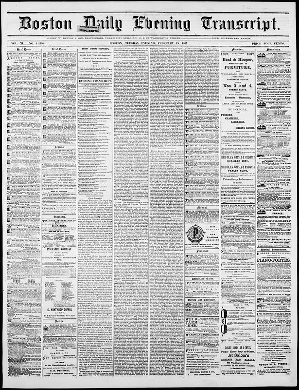 Boston Daily Evening Transcript - Digital Commonwealth