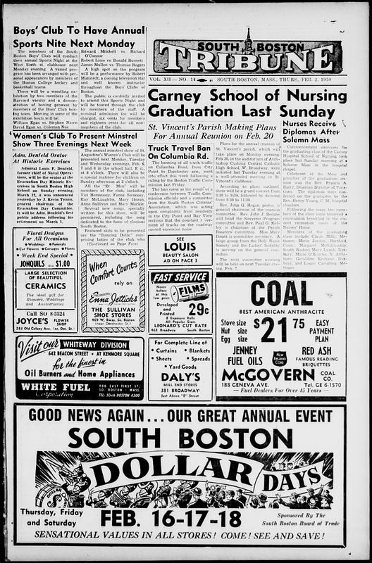 South Boston Tribune. February 02, 1950 - Digital Commonwealth