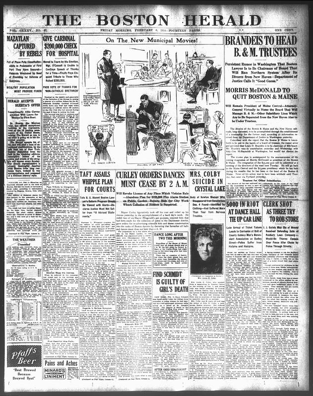 The Boston Herald. February 06, 1914 - Digital Commonwealth