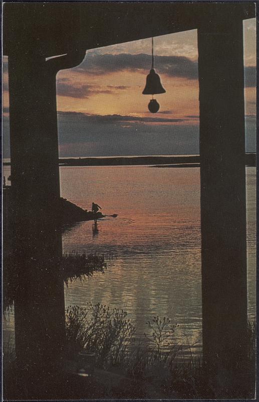 Sunset at Pamet River, Truro, looking forward Cape Cod Bay - Digital ...