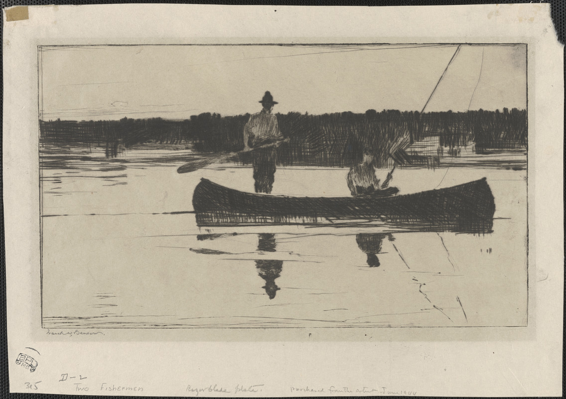 Two fisherman - Digital Commonwealth