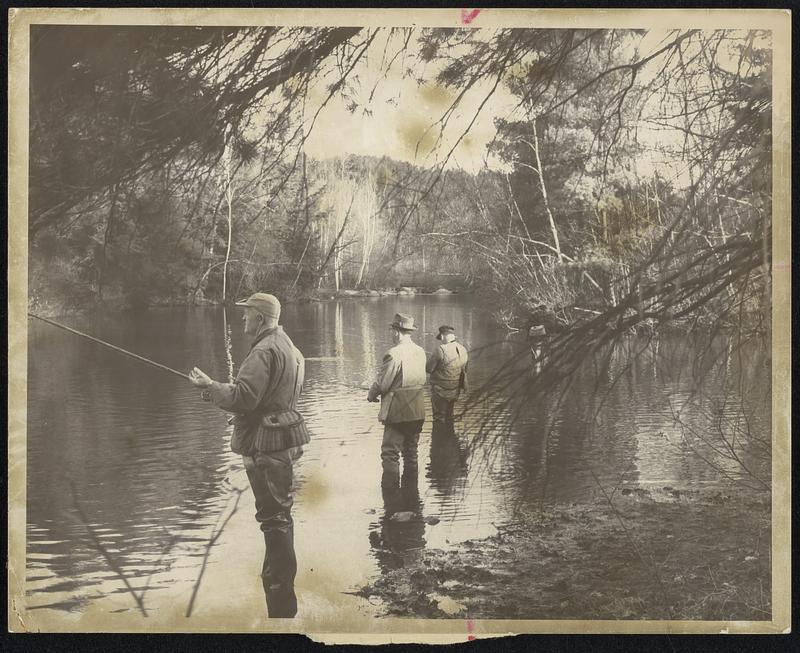 New Hampshire Fish and Game Photo -- Uel Gardner. Governor John W. King ...