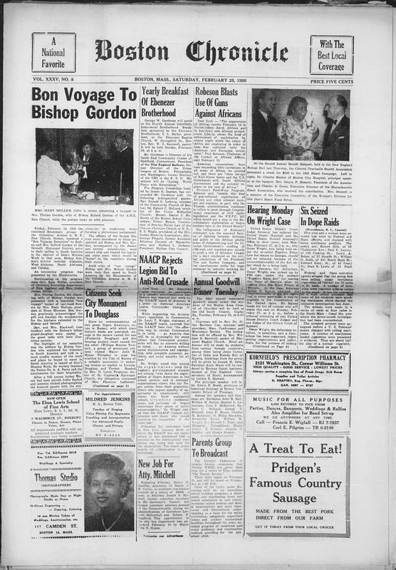 Boston Chronicle. February 25, 1950 - Digital Commonwealth