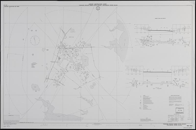 Airport obstruction chart, OC 333, Theodore Francis Green State Airport ...