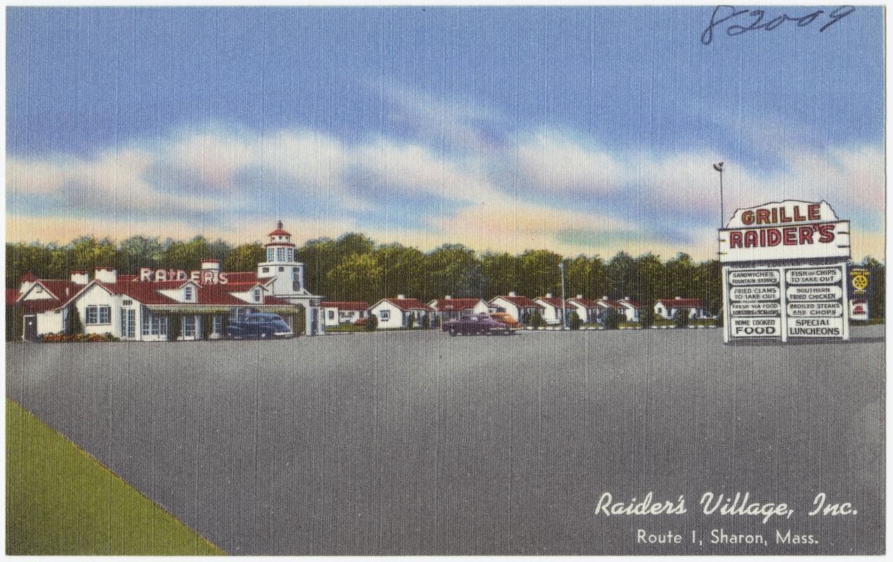 Raider's Village, Inc., Route 1, Sharon, Mass. - Digital Commonwealth