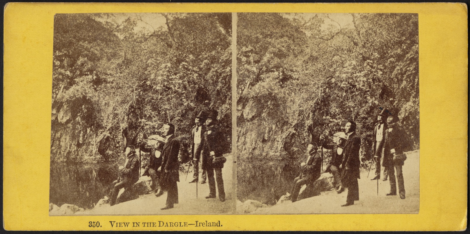 View in the Dargle - Ireland - Digital Commonwealth