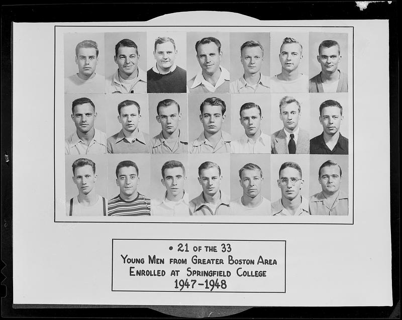 Young men from greater Boston area enrolled at Springfield College ...