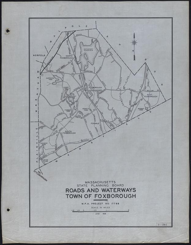 Roads and Waterways Town of Foxborough - Digital Commonwealth