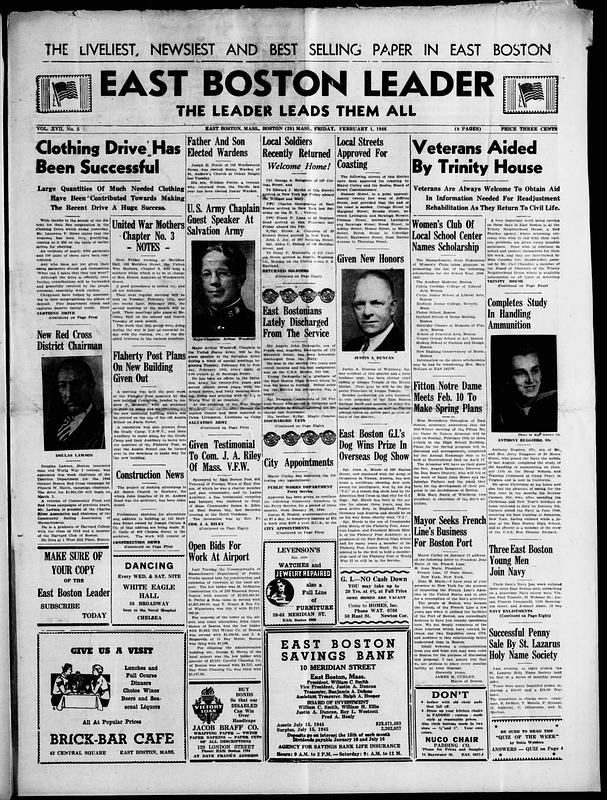 East Boston Leader, February 01, 1946 - Digital Commonwealth