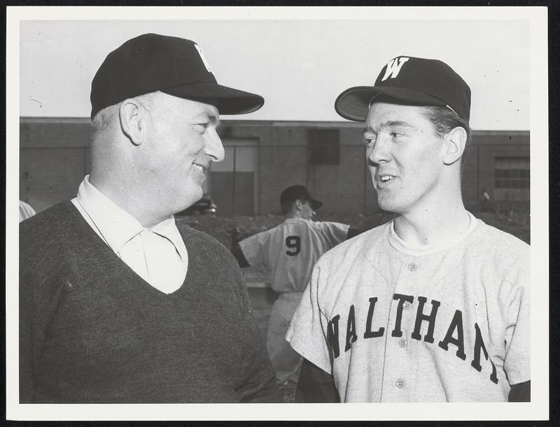 (Waltham High) Coach Raymond Yetten. Capt Al Crane 1st Base. - Digital ...