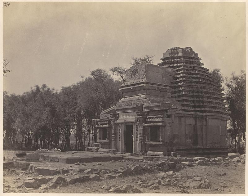 Old temple at Konnur - Digital Commonwealth