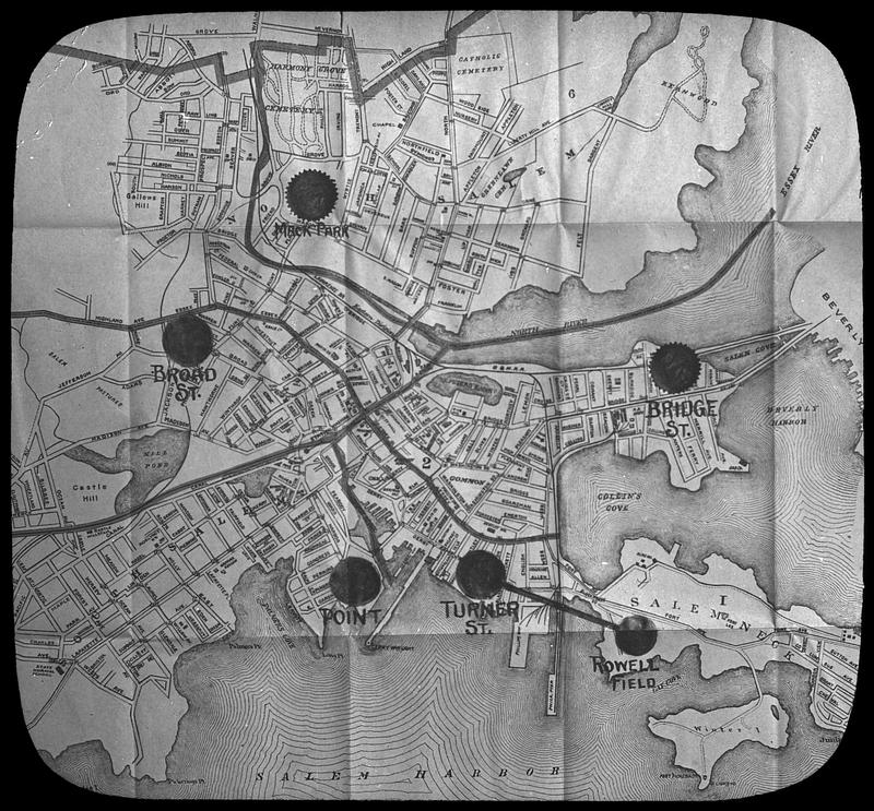 Map of Salem - Digital Commonwealth