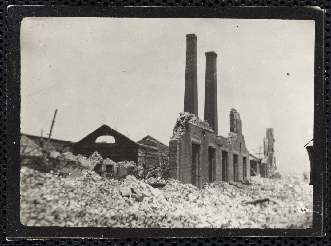 Ruins of a factory - Digital Commonwealth