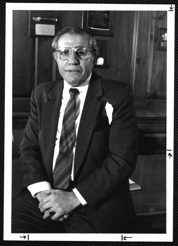 Newton Free Library, Newton, MA. PR pictures. Mayor Theodore Mann ...