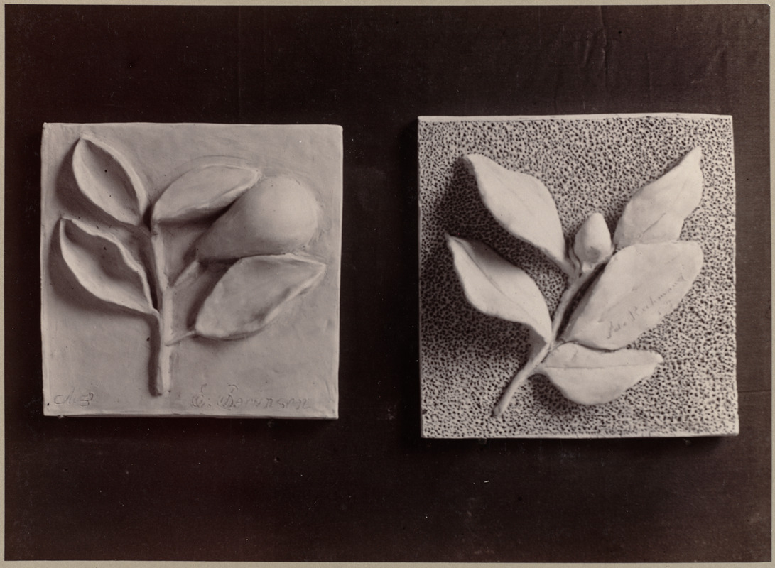 Examples of clay modeling at a Boston public school - Digital Commonwealth