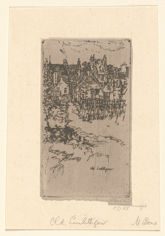 Old Linlithgow - Digital Commonwealth