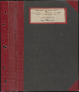 Defendants' Bill of Exceptions, Vol. 7, p. 1899-2203 - Digital Commonwealth