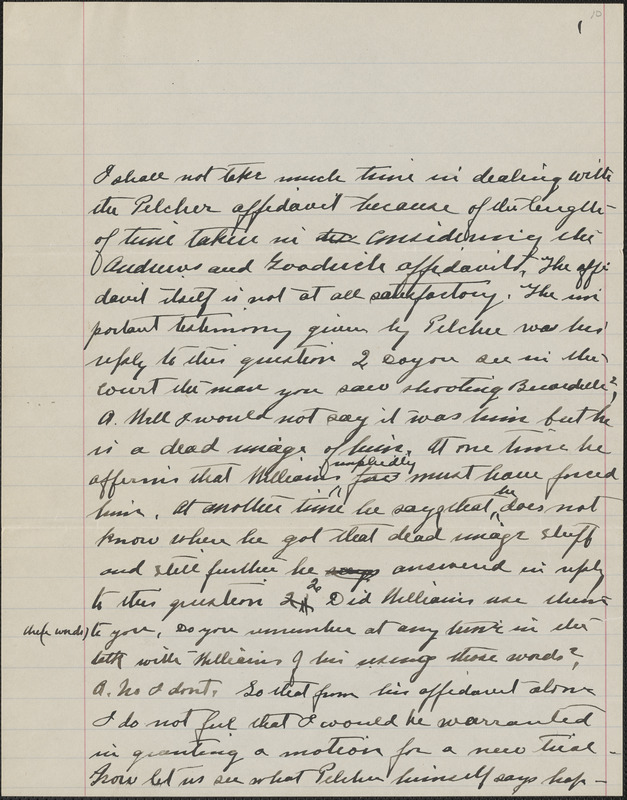 Judge Webster Thayer's Decision - Digital Commonwealth