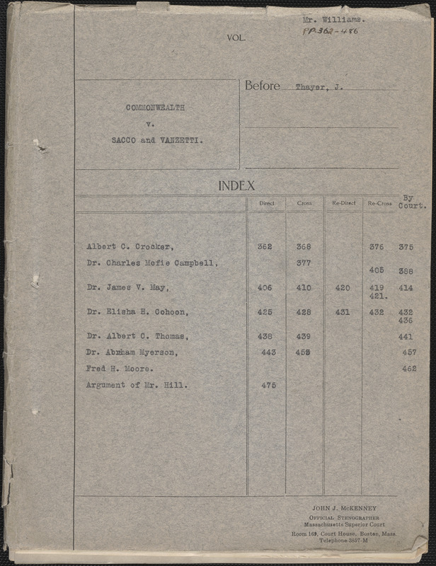Excerpt of Trial Transcript - Digital Commonwealth
