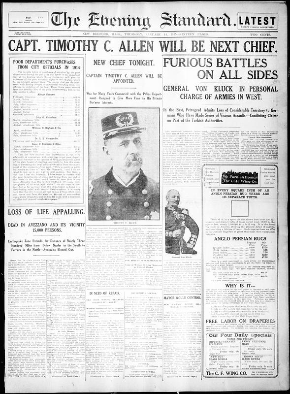 Evening Standard. January 14, 1915 - Digital Commonwealth