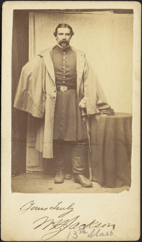 Yours truly, W. H. Jackson - Digital Commonwealth