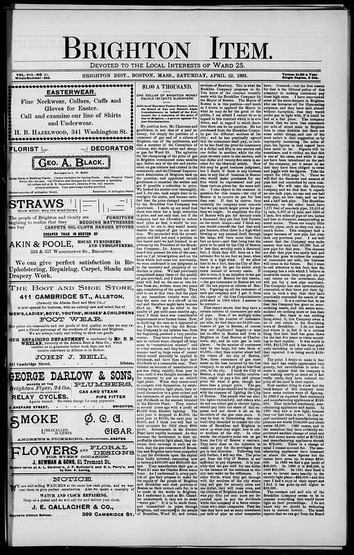 The Brighton Item, April 22, 1893 - Digital Commonwealth
