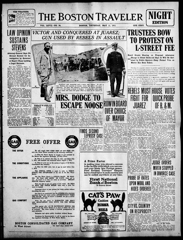 The Boston Traveler. May 11, 1911 - Digital Commonwealth
