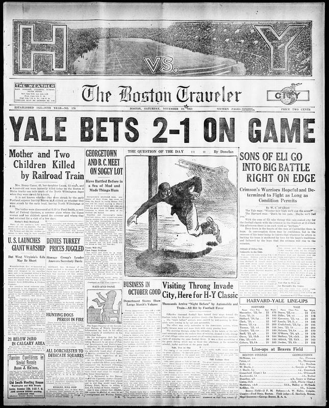 The Boston Traveler. November 19, 1921 - Digital Commonwealth