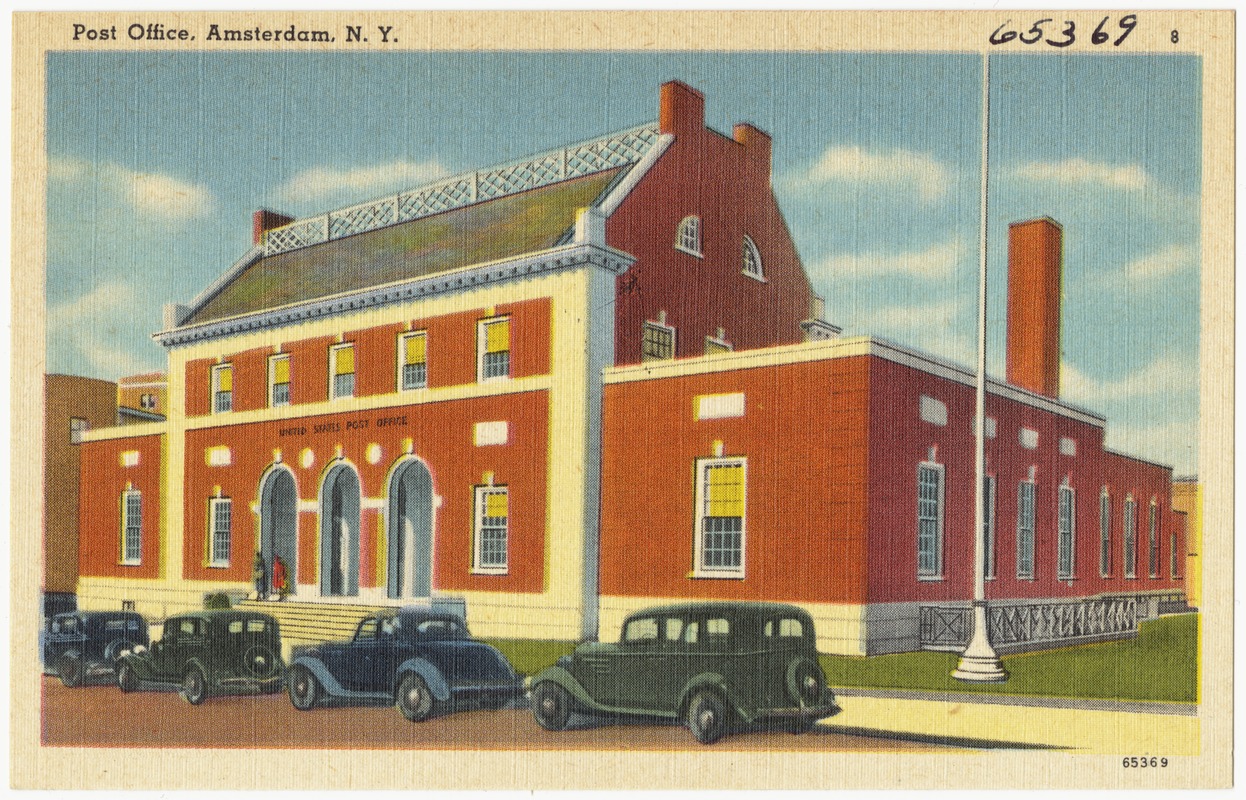 Post office, Amsterdam, N. Y. - Digital Commonwealth