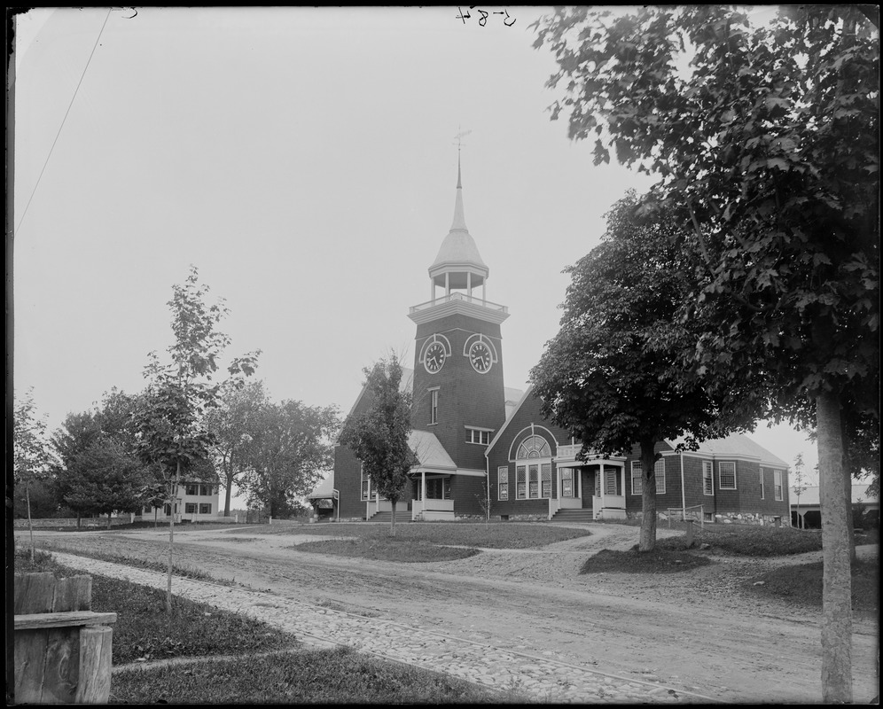 Danvers, First Church, 1891 - Digital Commonwealth