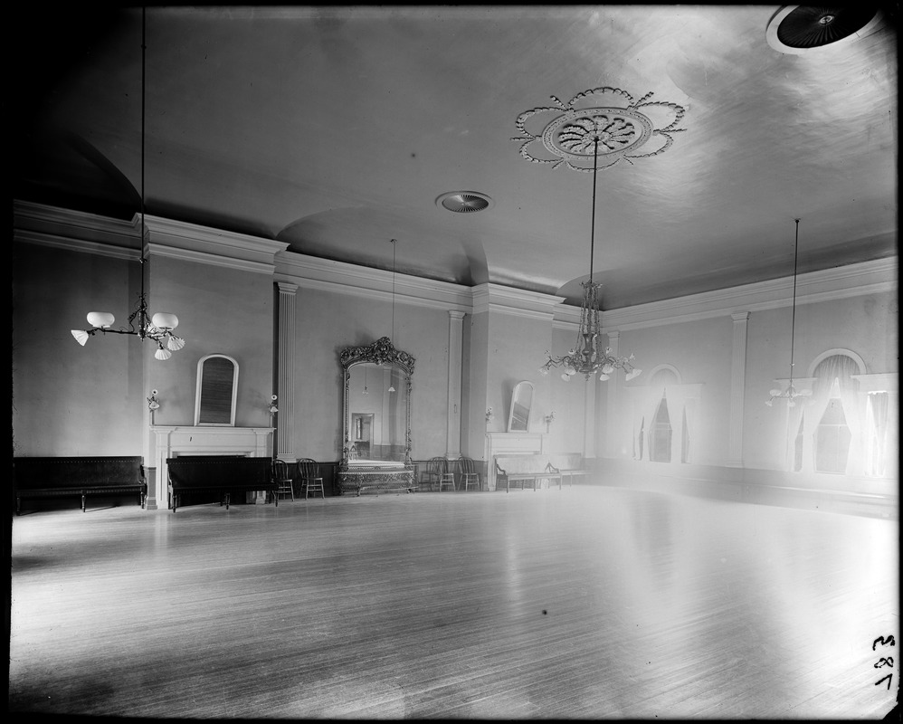 Salem, 7 Cambridge Street, interior, Hamilton Hall - Digital Commonwealth
