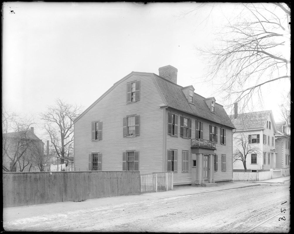 Salem, 5 Mason Street, John Waters house - Digital Commonwealth