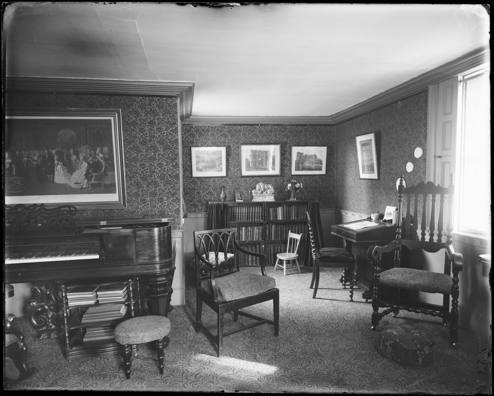 Danvers, Elm Street interior, Jeremiah Page house, 1754 - Digital ...